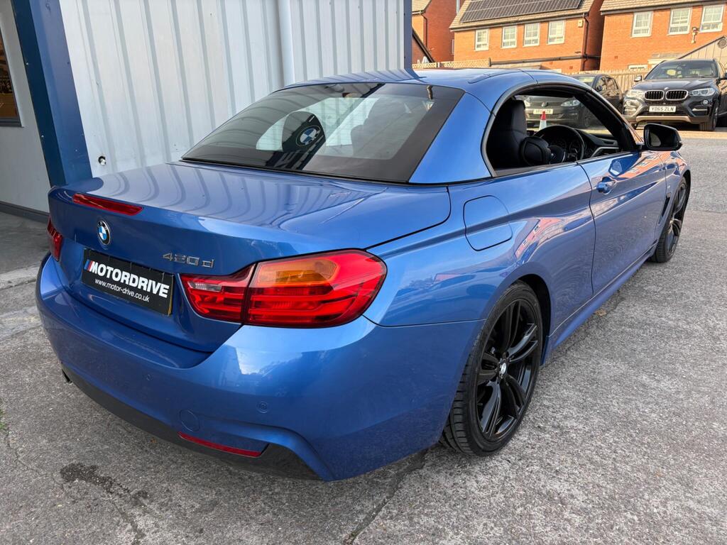 Used Bmw 4 Series Convertible 2.0 420d M Sport Auto Euro 6 (S/s) 2dr in ...
