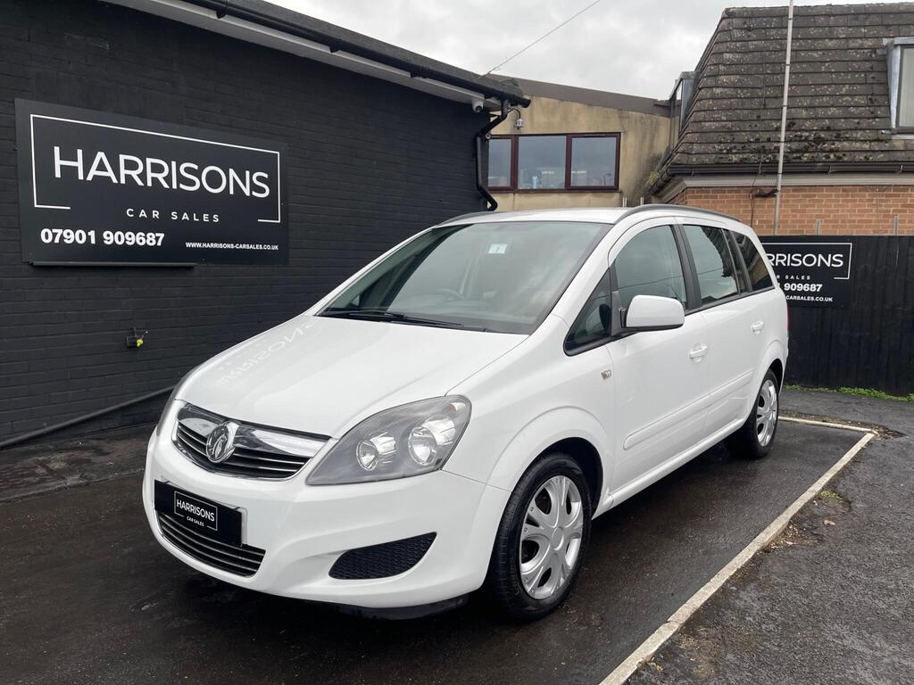 Used Vauxhall Zafira Mpv 1.8 16v Exclusiv Euro 5 5dr in Oxford, Oxfordshire | Harrisons Car Sales