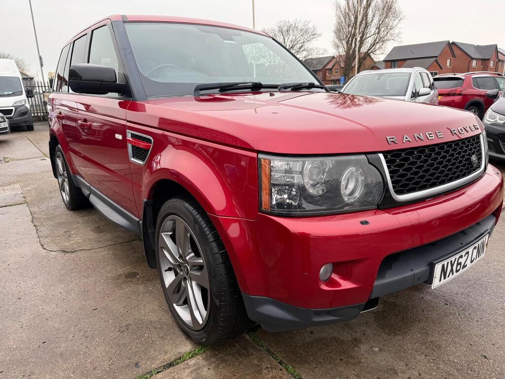 Used Land Rover Range Rover Sport Suv 3.0 Sd V6 Hse Red Auto 4wd Euro 5 ...