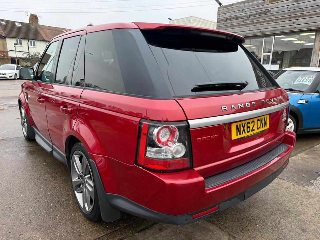 Used Land Rover Range Rover Sport Suv 3.0 Sd V6 Hse Red Auto 4wd Euro 5 ...