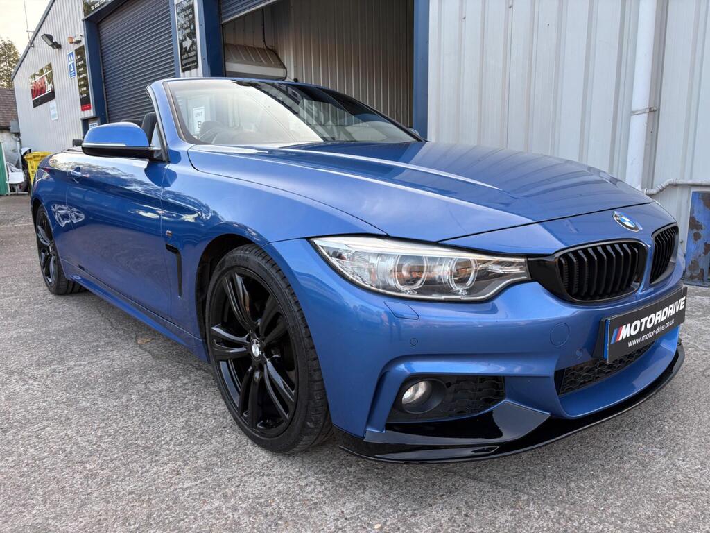 Used Bmw 4 Series Convertible 2.0 420d M Sport Auto Euro 6 (S/s) 2dr in ...