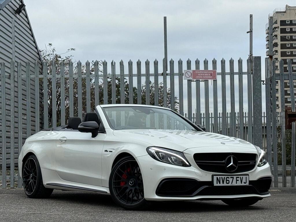 Used Mercedes-benz C Class Convertible 4.0 C63 V8 Biturbo Amg S ...