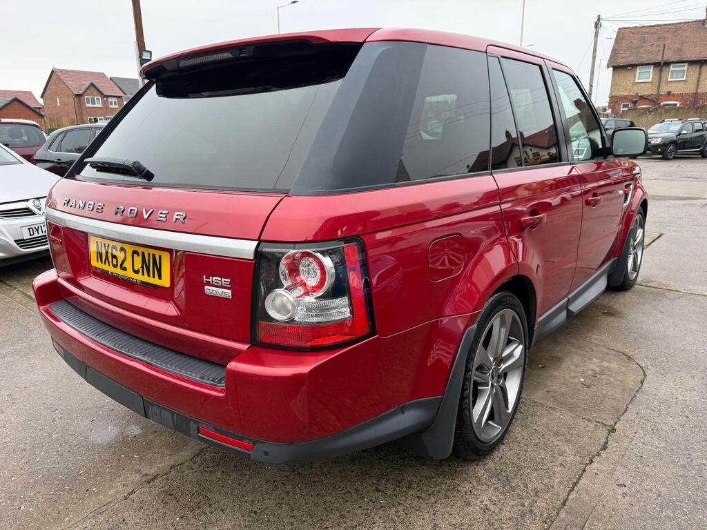 Used Land Rover Range Rover Sport Suv 3.0 Sd V6 Hse Red Auto 4wd Euro 5 ...