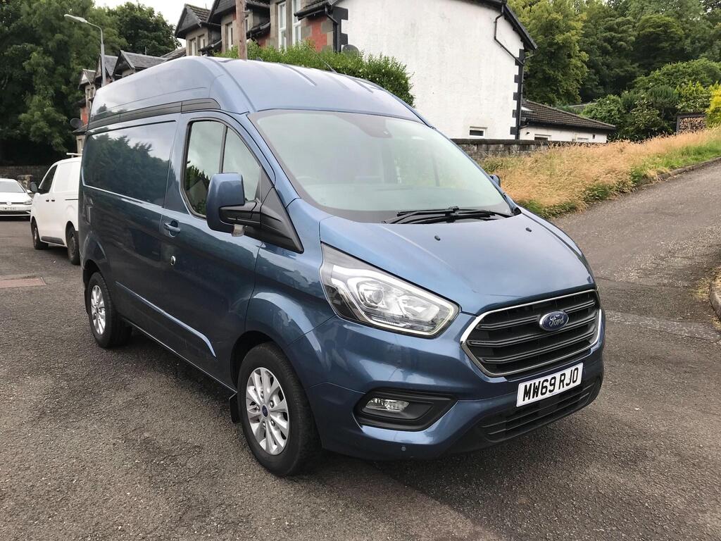 Used Ford Transit Custom Panel Van 2.0 300 Ecoblue Limited L1 H2 Euro 6 ...