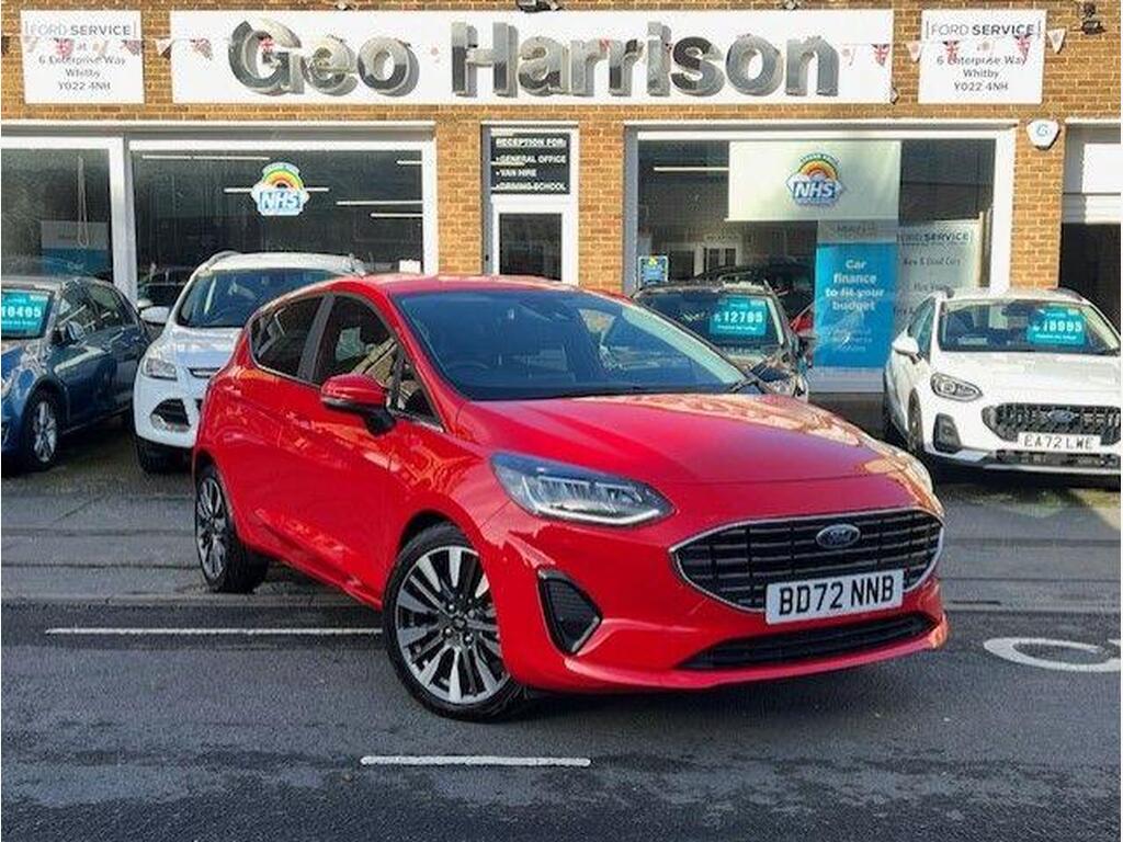 Used Ford Fiesta Hatchback 1.0t Ecoboost Titanium X Euro 6 (S/s) 5dr in ...