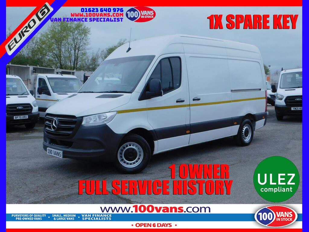 Used Mercedes-benz Sprinter Panel Van 2.1 316 Cdi Rwd L2 H2 Euro 6 5dr ...