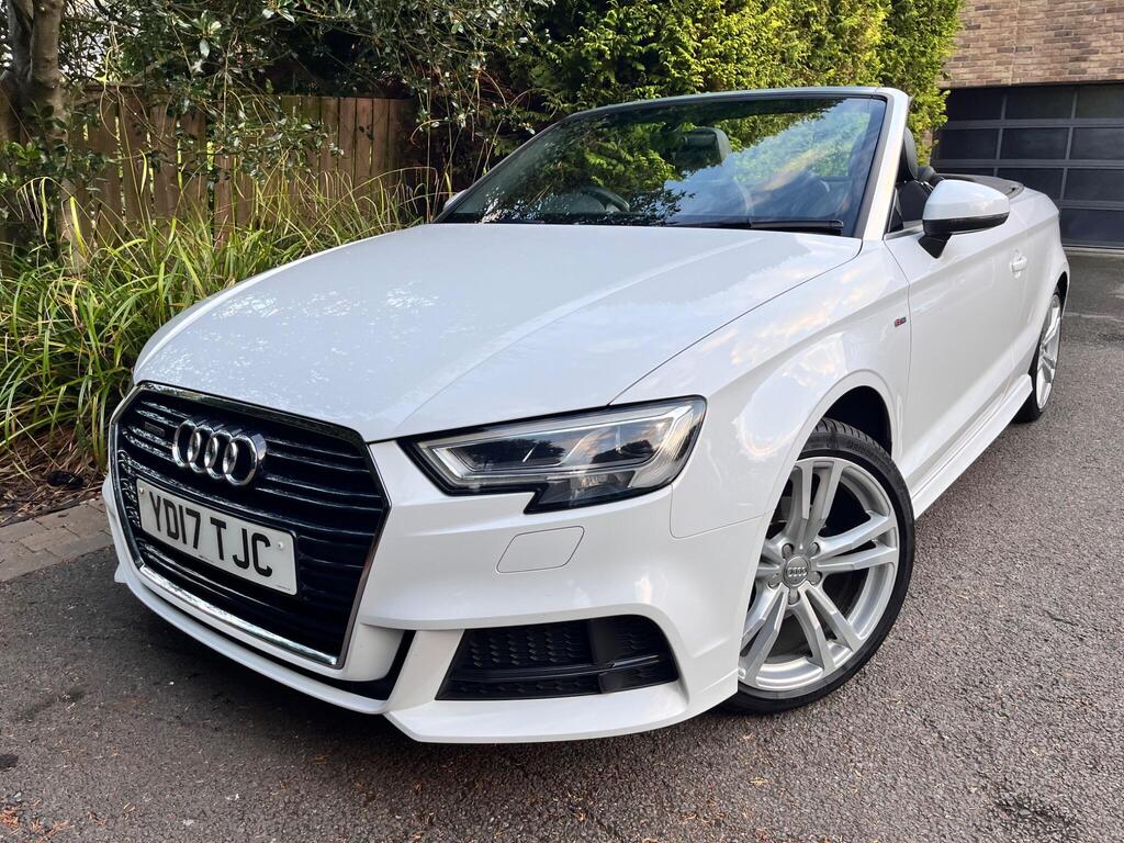 Used Audi A3 Cabriolet Convertible 2.0 Tdi S Line Quattro Euro 6 (S/s ...