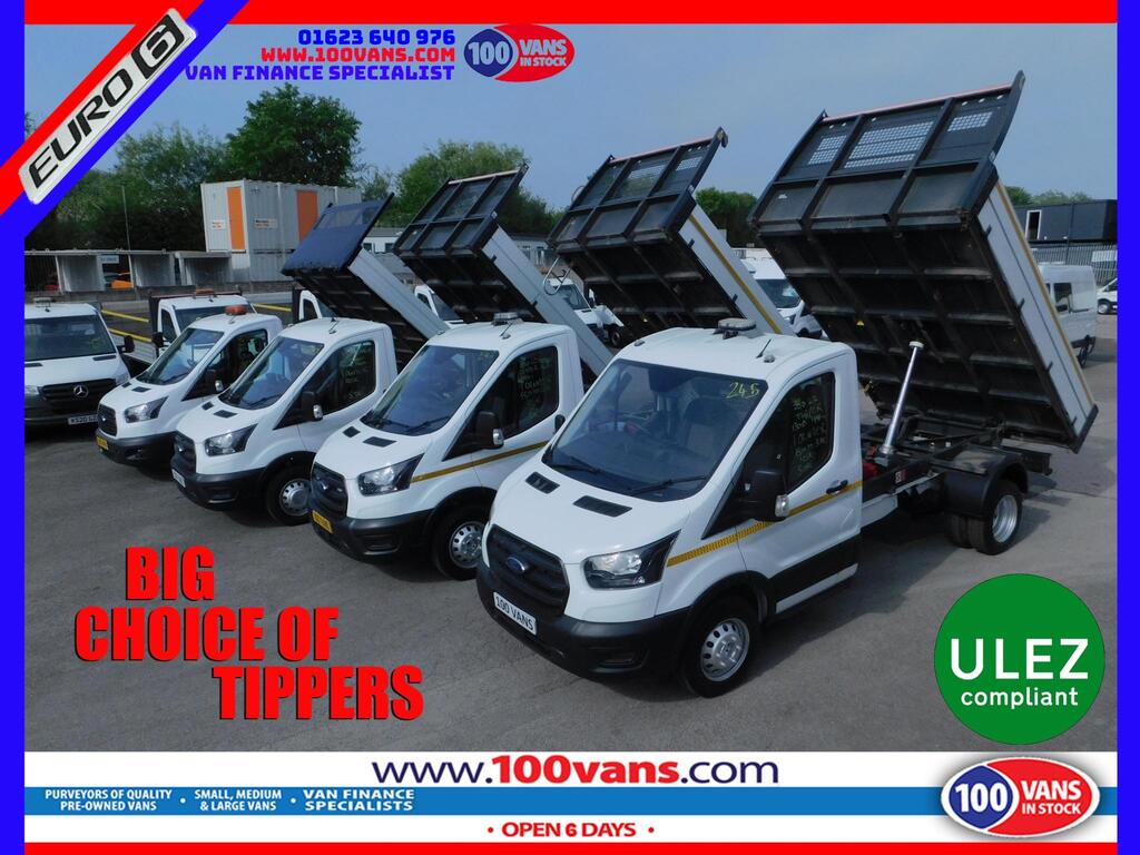 Used Ford Transit Tipper Sold Sold Sold in Mansfield, Nottinghamshire ...