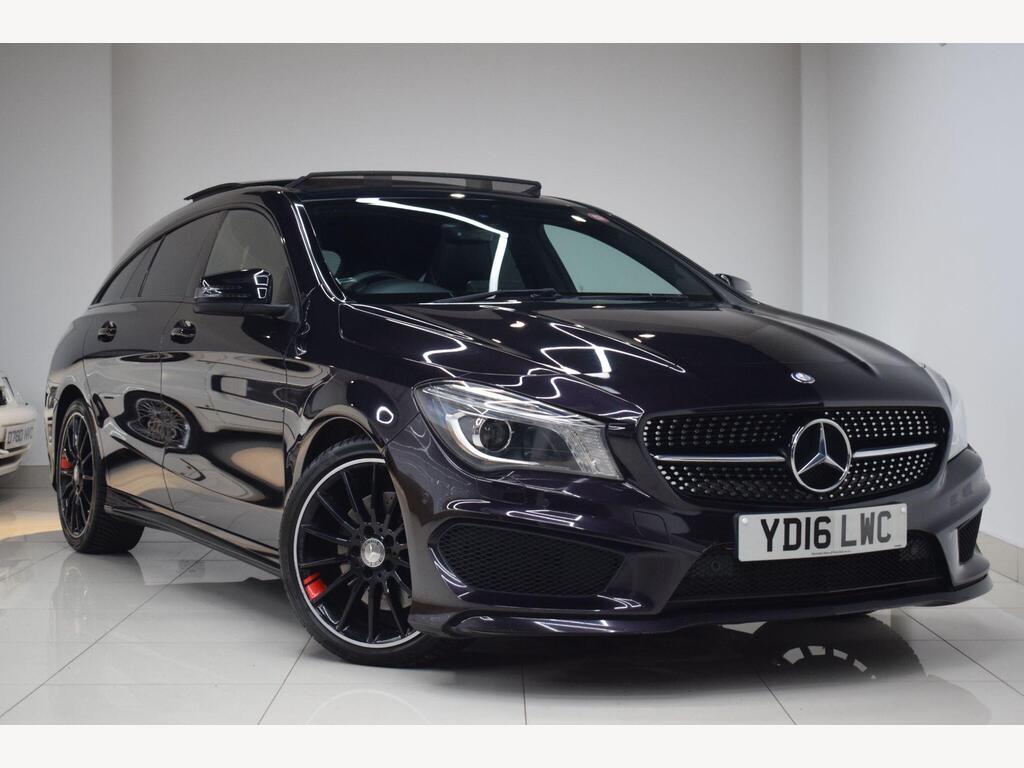 Used Mercedes-benz Cla Estate 2.1 Cla220d Amg Sport Shooting Brake 7g ...
