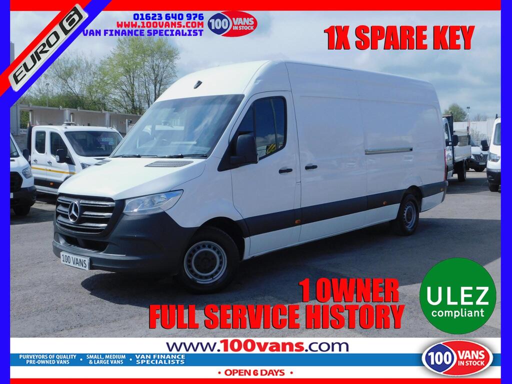 Used Mercedes-benz Sprinter Panel Van 2.1 314 Cdi Rwd L3 H2 Euro 6 5dr ...