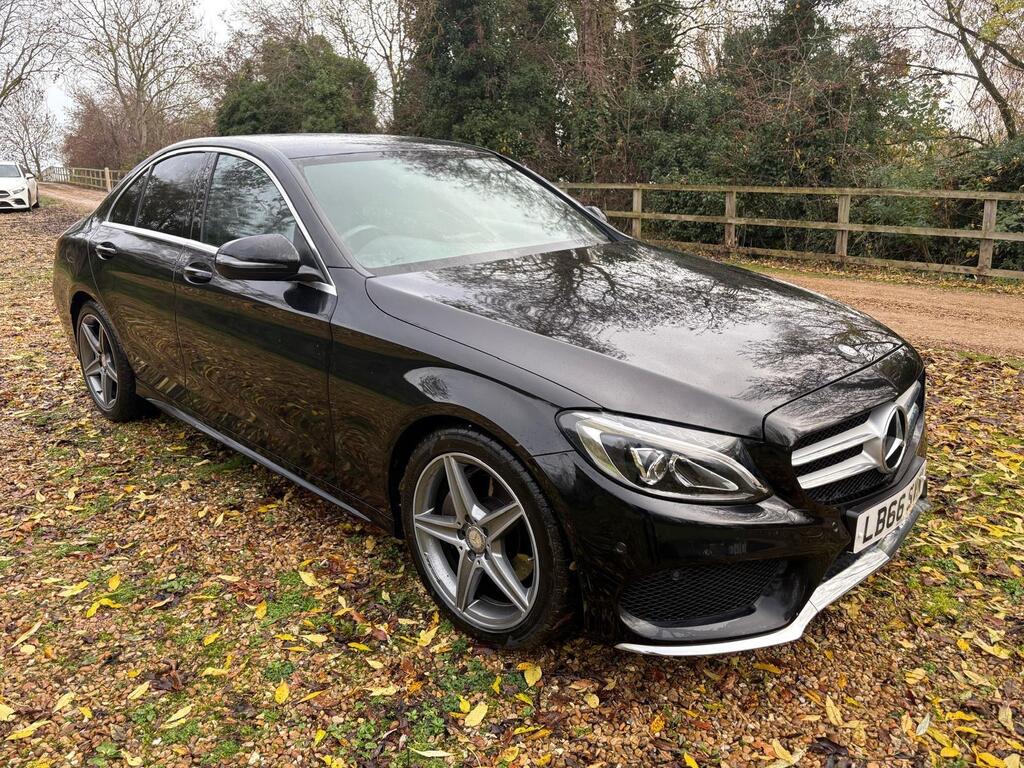 Used Mercedes-benz C Class Saloon 2.1 C220d Amg Line G-tronic+ Euro 6 ...