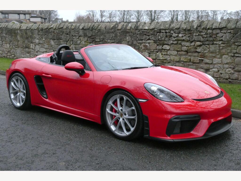 Used Porsche 718 Spyder Convertible 4.0 Spyder Euro 6 (S/s) 2dr in ...