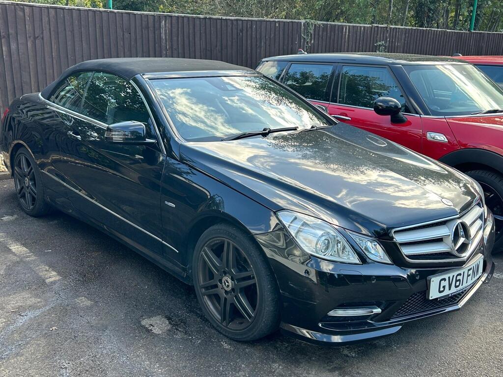 Used Mercedes-benz E Class Convertible 2.1 E220 Cdi Blueefficiency ...