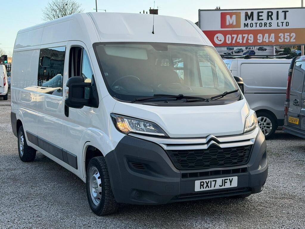Used Citroen Relay Combi Van 2.2 Bluehdi 35 Enterprise Crew Van L3 H2 ...