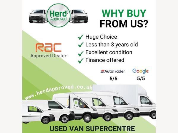 Used Panel Van Vans for sale | AutoTrader Vans