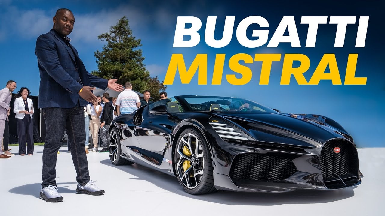Introducing the new Bugatti Mistral: Bugatti’s last ICE supercar ...