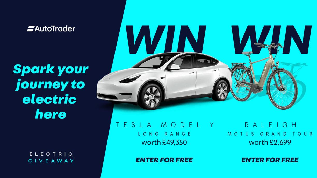 Win a Raleigh Motus Grand Tour or a Tesla Model Y Long Range in our ...