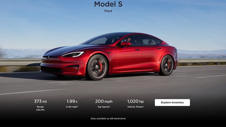 Tesla limits availability of right-hand drive cars | Autotrader