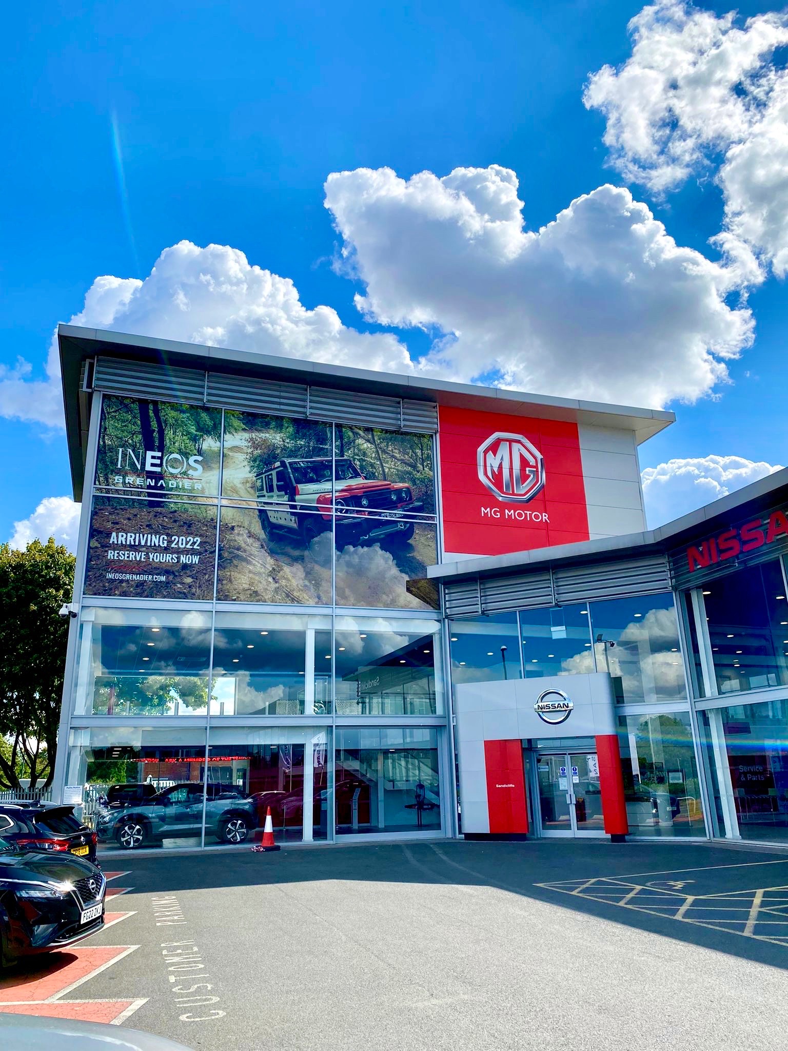 Sandicliffe MG and Nissan Nottingham | Car dealership in Nottingham ...