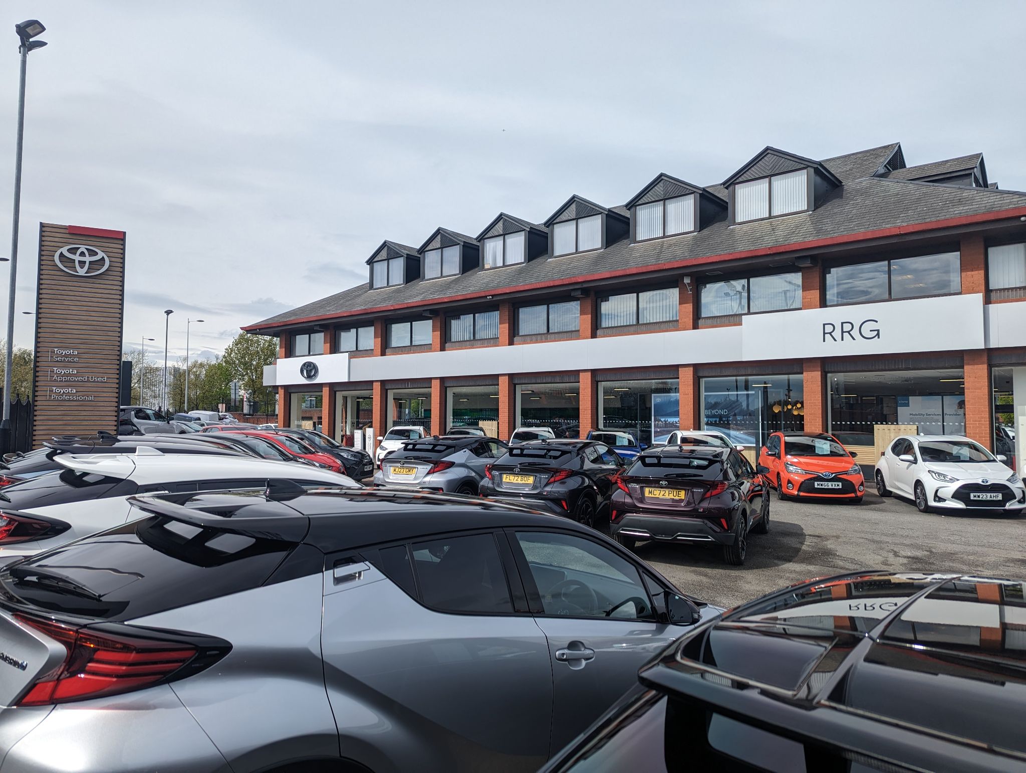 RRG Toyota Salford Quays | Car dealership in Salford | Autotrader