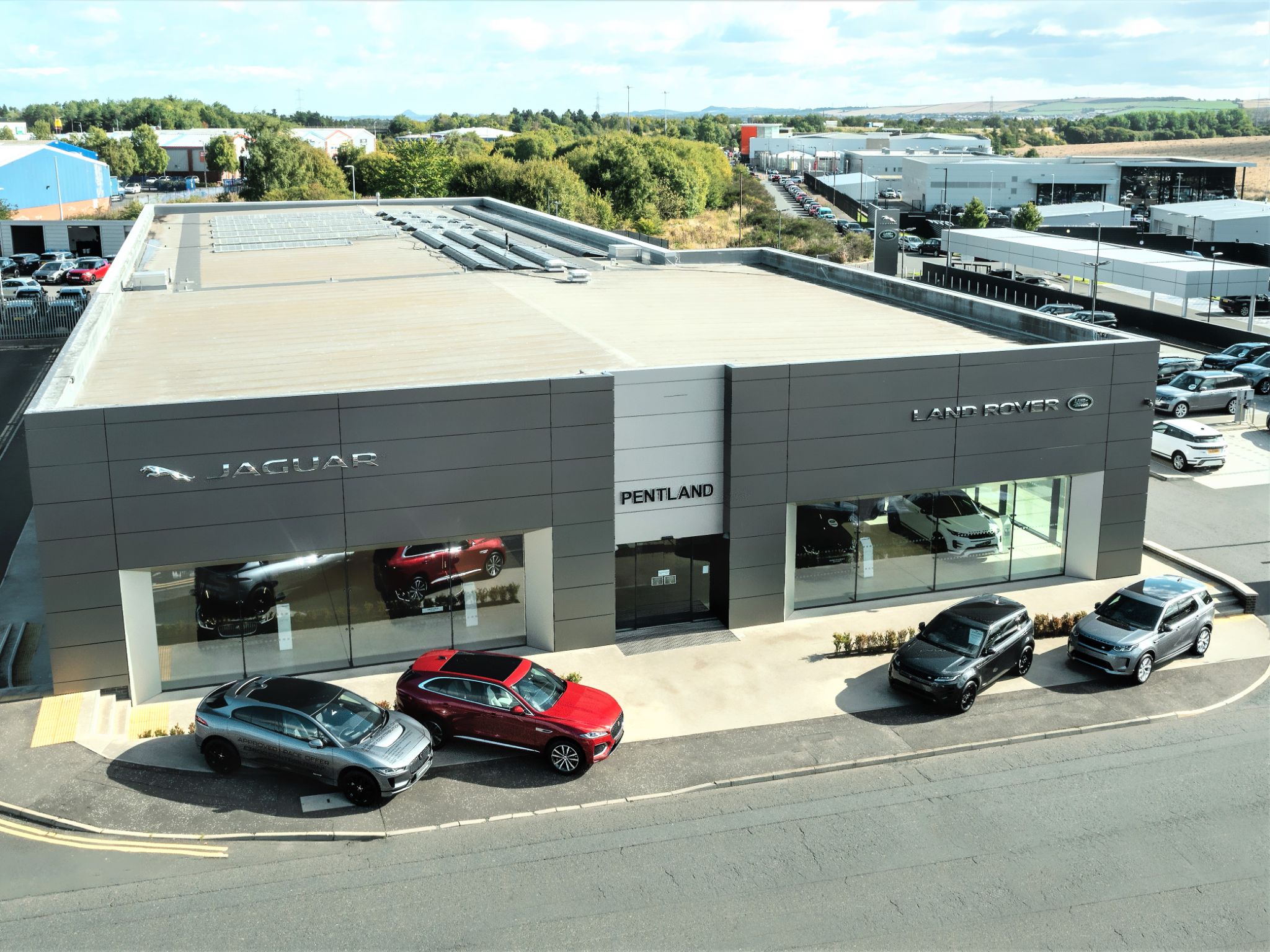 Pentland Land Rover Edinburgh Fort Kinnaird | Car dealership in ...