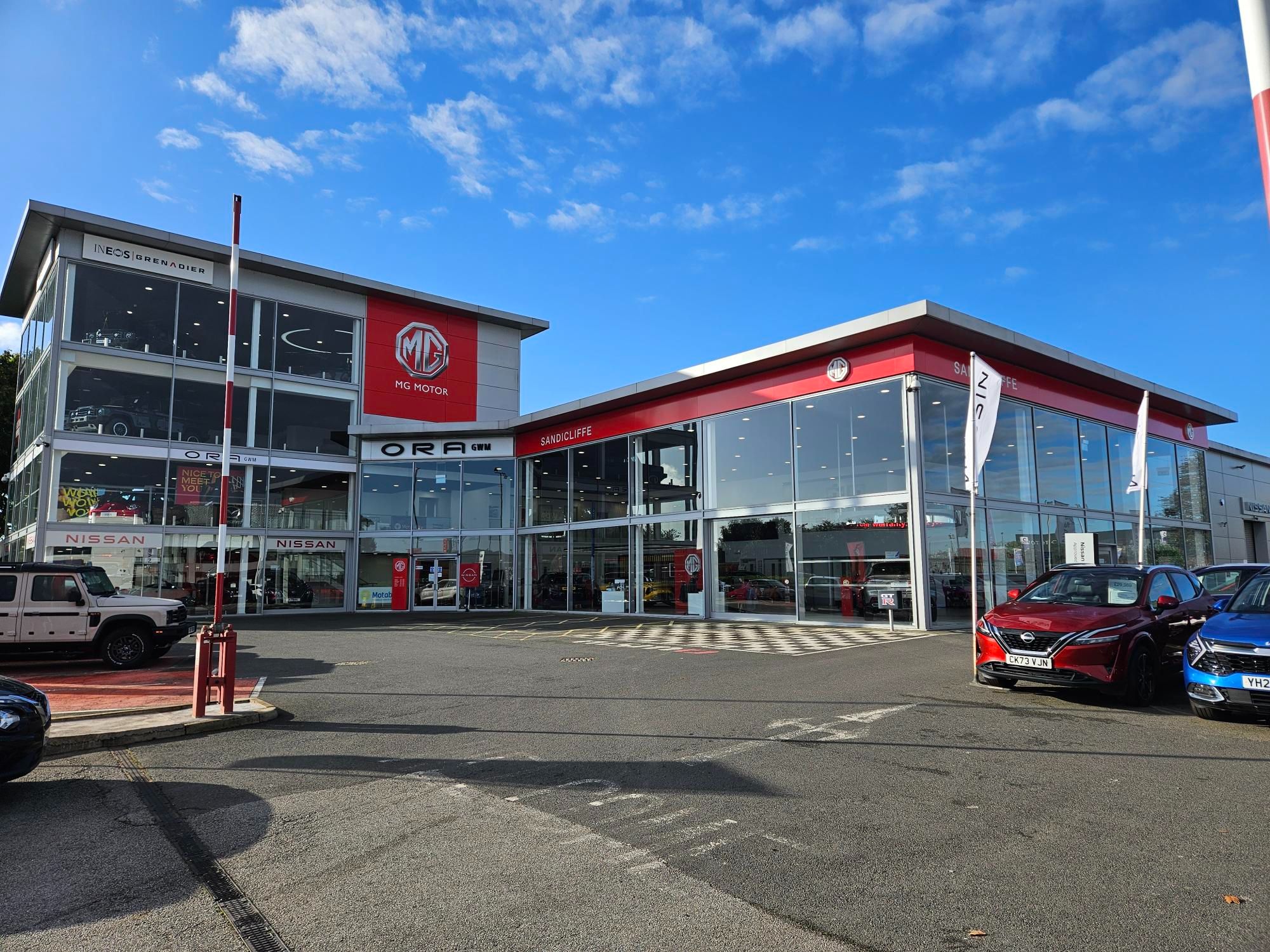 Sandicliffe MG and Nissan Nottingham | Car dealership in Nottingham ...