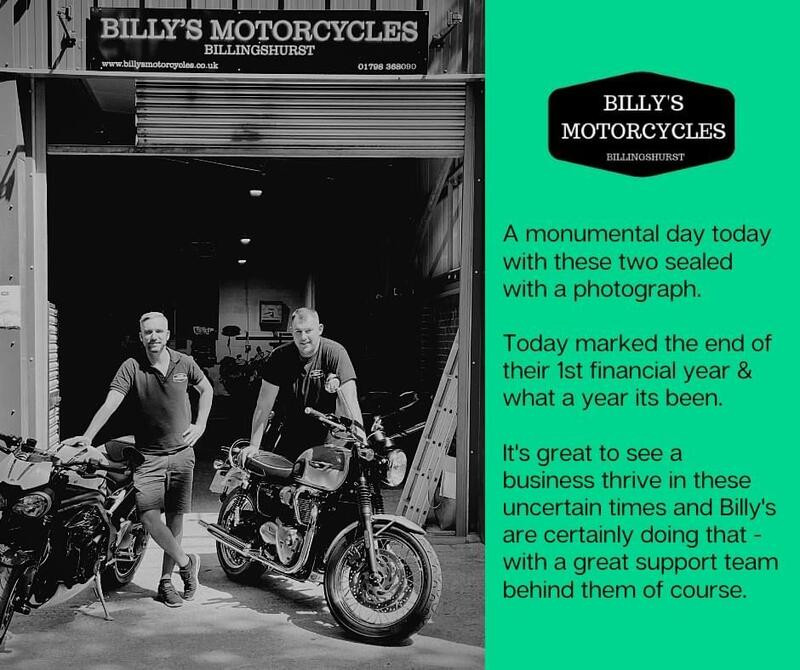 Billy's Motorcycles Ltd | Bike dealership in Pulborough | Autotrader