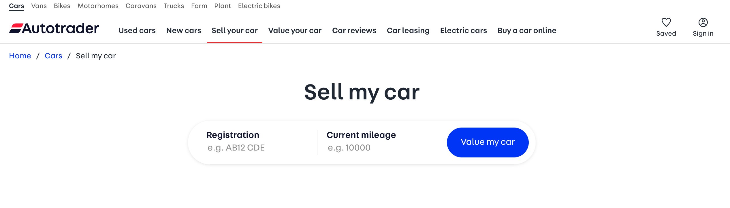 Sell my Mercedes | Value my Mercedes now