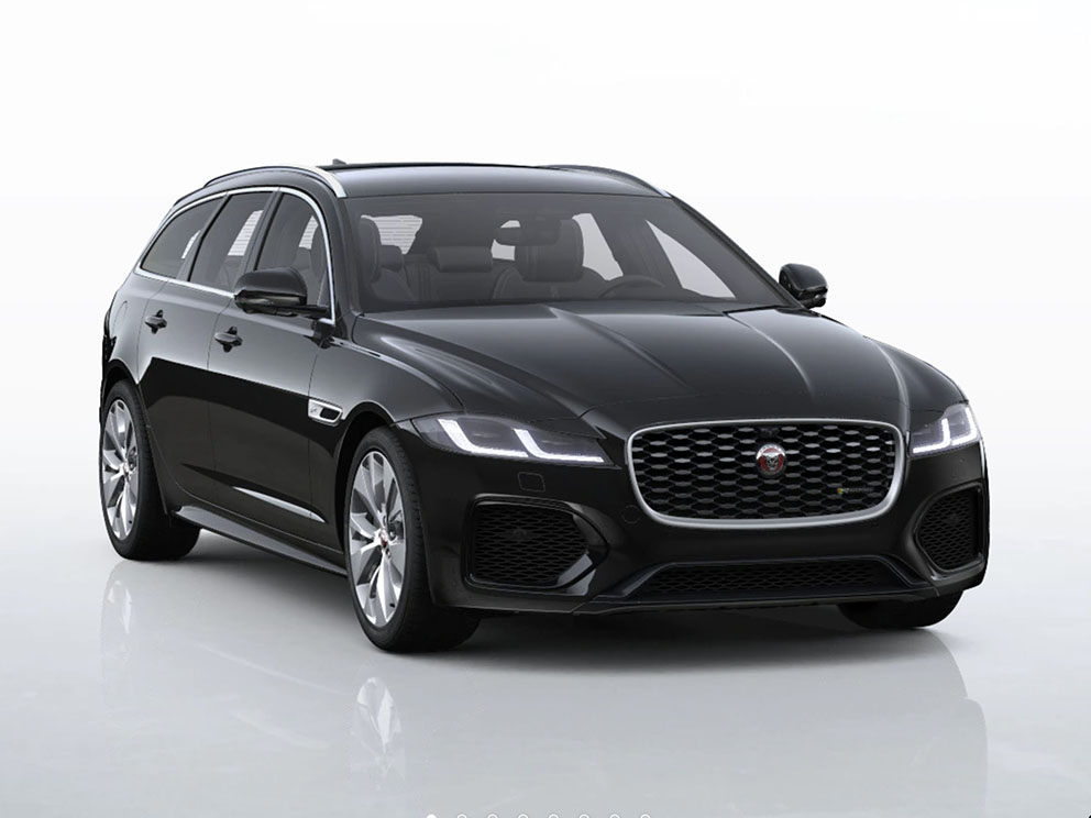 Black Jaguar Xf